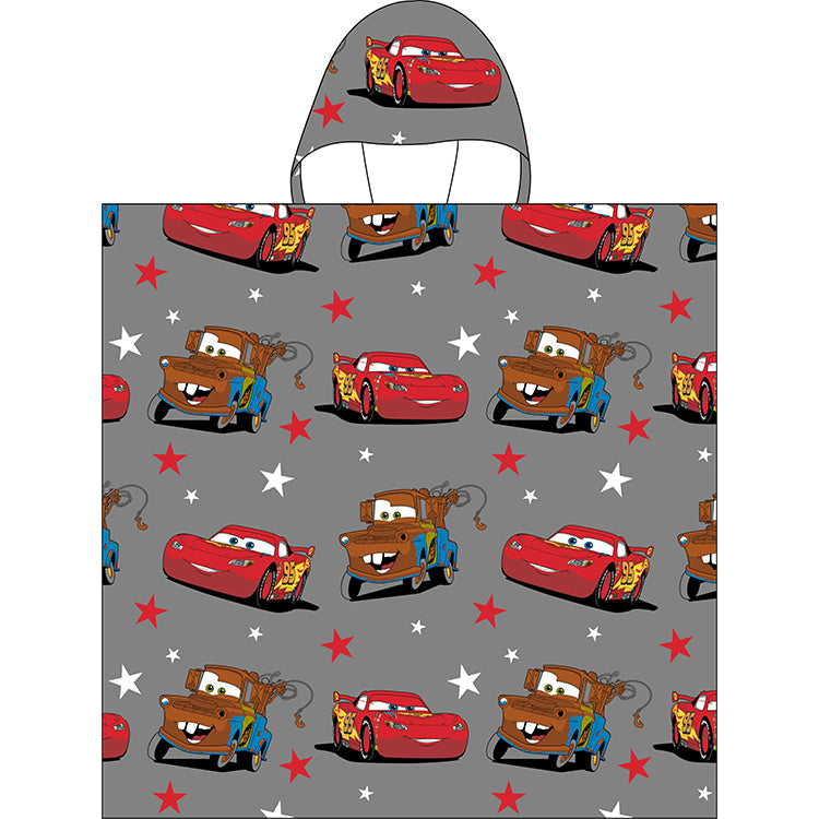 "Lets Drive" Cars - Hooded Poncho